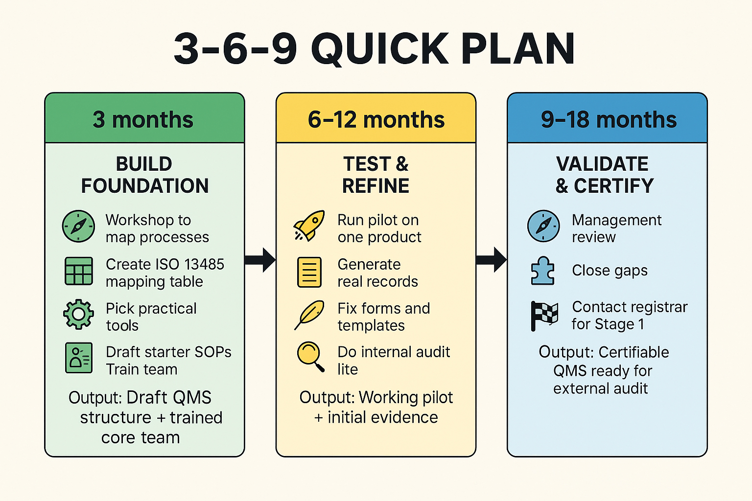 Step-by-Step Guide to Implementing a QMS That Meets ISO 13485 Standards | News | HealthTech ...